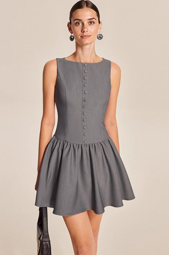 Elegant Ruffle A Line Work Dress – DressBetty