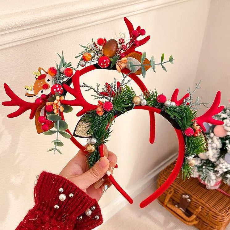 Reindeer Headband Festive Hair Accessory – DressBetty